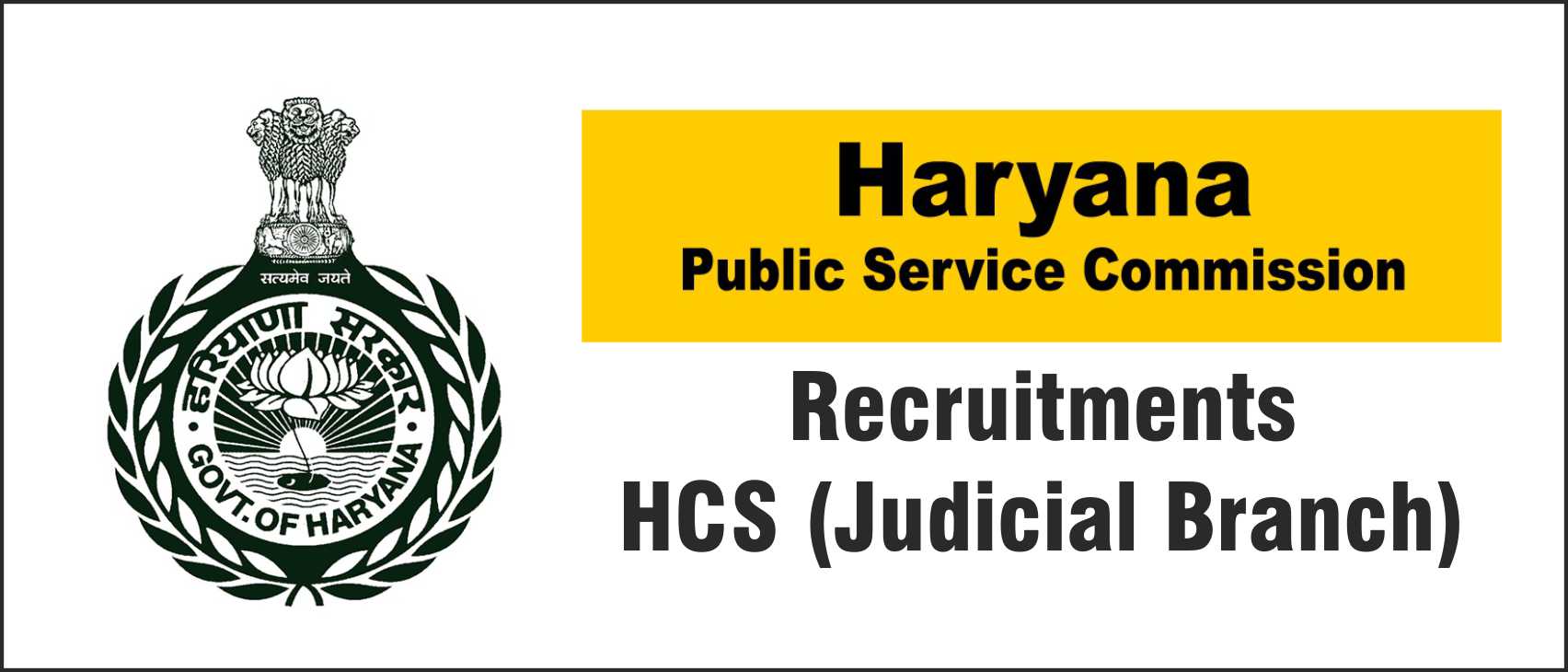 HPSC invites online applications for 256 posts of HCS (Judicial branch ...