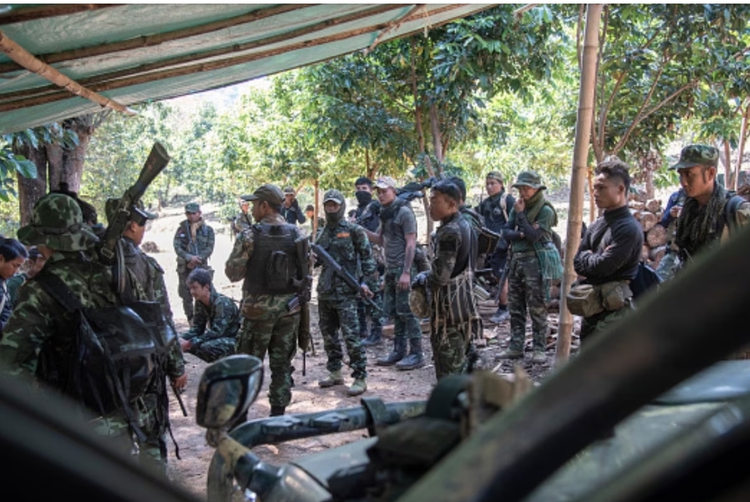 Camp151 Myanmarese Soldiers Flee To Mizoram After Armed Ethnic Group ...