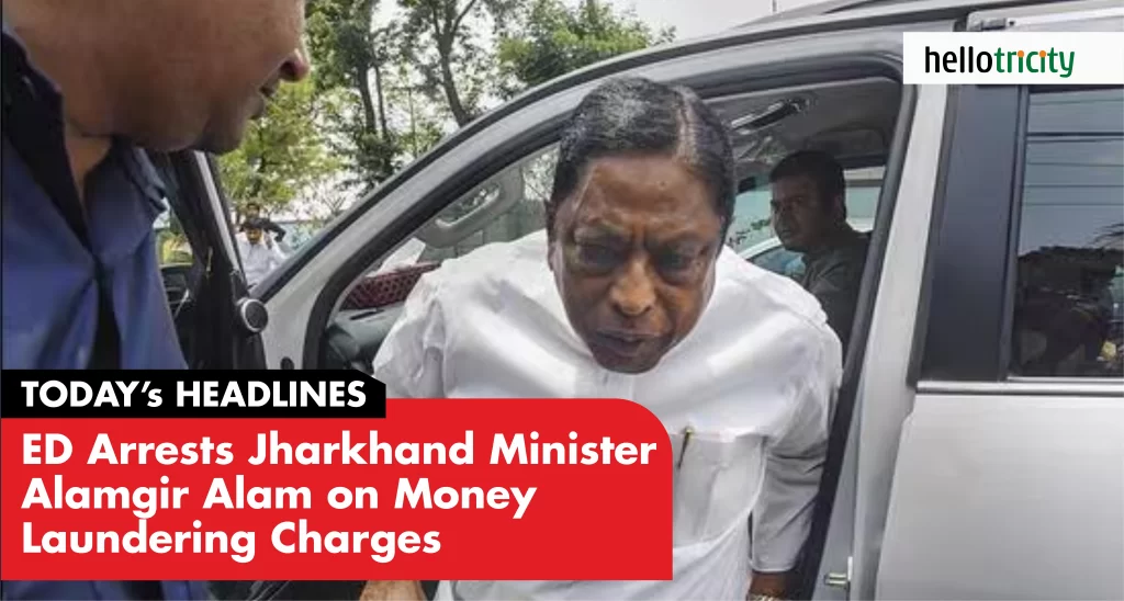 Minister Arrested On Money Laundering - Hello Tricity